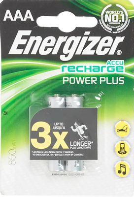 Аккумулятор Energizer Power Plus FSB2 AAA NiMH 850mAh 2шт купить в