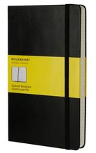 Блокнот Moleskine Classic, 240стр, в клеточку, твердая обложка, черный ...