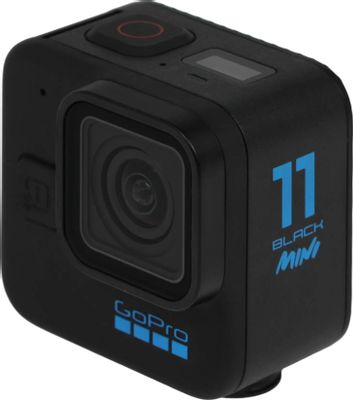 Экшн-камера GoPro HERO11 Black Mini 5.3K, WiFi, черный [chdhf-111-rw] – купить в Ситилинк | 1923583