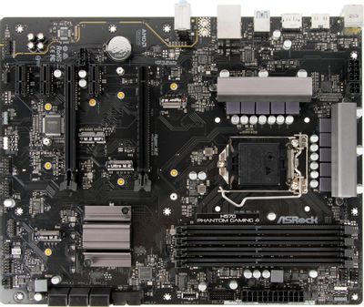 Характеристики Материнская плата ASROCK H570 PHANTOM GAMING 4, LGA 1200 ...