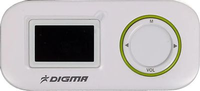 Обзор товара mP3 плеер Digma R1 flash 8ГБ белый (649287) в интернет ...