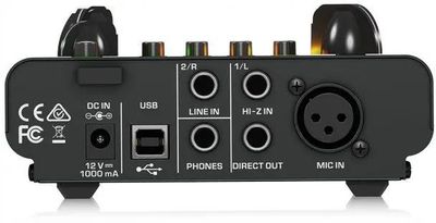 Звуковая карта USB BEHRINGER MIC500USB, 2.1, Ret – купить в Ситилинк ...