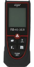 Лазерный дальномер Elitech ЛД 40-ЗЕЛ, 2 класс лазера, 550нм, луч ...