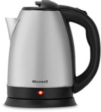 Чайник электрический Maxwell MW-1043, 1800Вт, сталь – купить в Ситилинк | 2033829