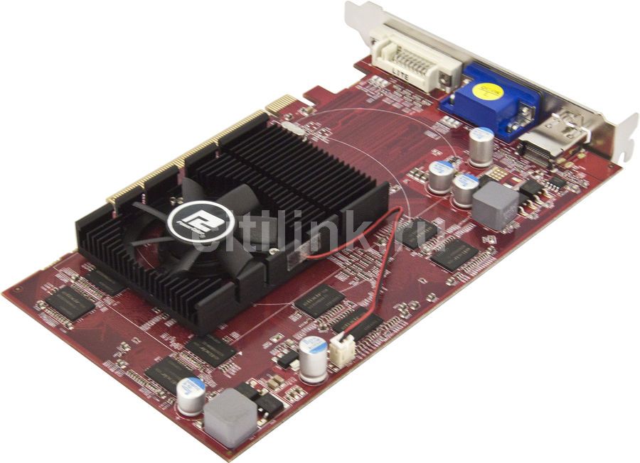 Видеокарта PowerColor AMD Radeon HD 4650 1ГБ DDR3, oem [ax4650 1gbk3-h ...