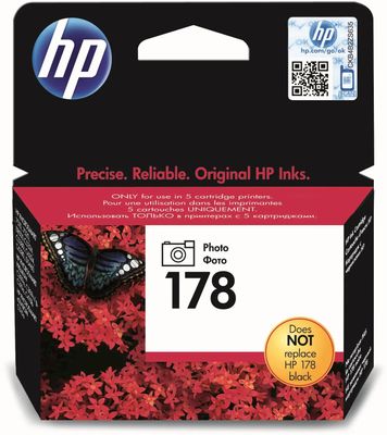 Обзор товара картридж HP 178, фото черный / CB317HE (511364) в интернет ...