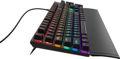 Клавиатура Oklick 935G RAGNAR, USB, c подставкой для запястий, черный ...