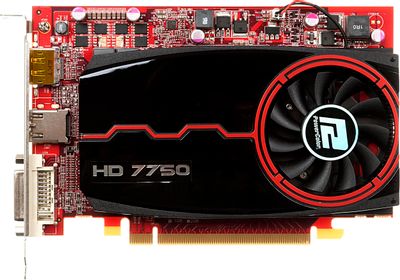 Обзор товара видеокарта PowerColor AMD Radeon HD 7750 1ГБ GDDR5, Ret ...