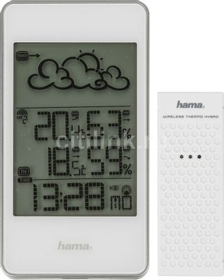Характеристики Погодная станция HAMA EWS-860, белый [00123125] (981593 ...