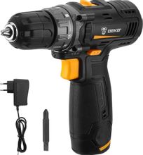 Дрель-шуруповерт DEKO GCD12DU3, 1.5Ач, с одним аккумулятором [063-4096 ...