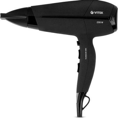 Фен Vitek VT-8203, 2200Вт, черный – купить в Ситилинк | 2035957