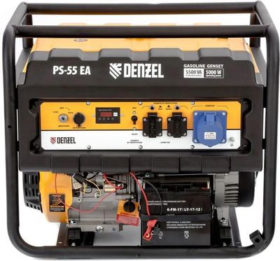 Аксессуары для бензиновый генератор DENZEL PS 55 EA, 220 В, 5.5кВт, с ...