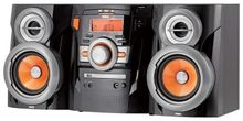 Музыкальный центр BBK AMS105U, 120Вт, с караоке, с микрофоном, FM, USB ...