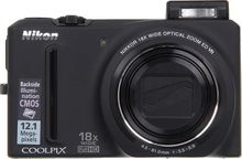 Отзывы на Цифровой компактный фотоаппарат Nikon CoolPix S9100, черный в ...