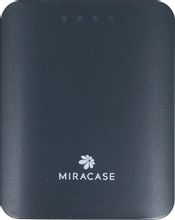 Обзор товара мобильный аккумулятор Miracase MACC-818 Li-Ion 10400mAh 2.1A+1A серый 2xUSB (977542 ...