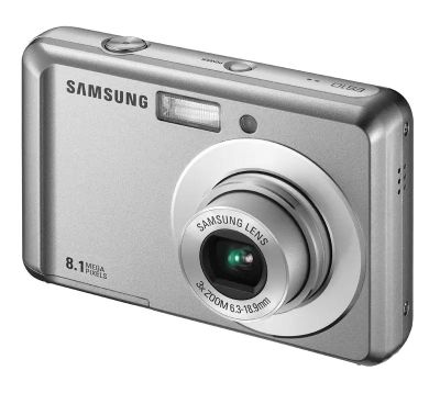 Цифровой компактный фотоаппарат Samsung ES10, серебристый – купить в ...