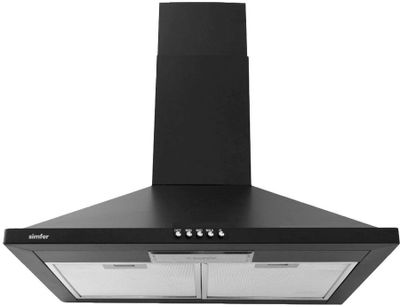 Обзор товара вытяжка каминная Simfer 8563SM, черный, кнопочное управление (1872050) в интернет ...
