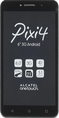 Смартфон Alcatel Pixi 4 8050D, серебристый – купить в Ситилинк | 375727