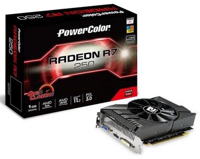 Обзор товара видеокарта PowerColor AMD Radeon R7 250 1ГБ GDDR5, oem ...