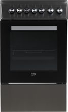Характеристики Электрическая плита Beko FSS57100GX, стеклокерамика, без ...