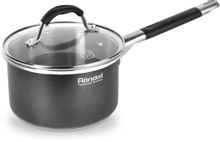 Ковш Rondell Stern RDS-008, 1.9л, с крышкой, серый – купить в Ситилинк ...