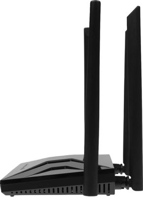 Wi-Fi роутер Netis NC65, Wi-Fi 5, AC1200, 2.4/5ГГц, 3 LAN, черный ...