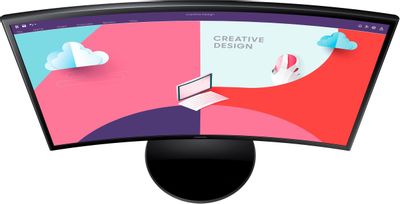 27" Монитор Samsung S27C360EAI, 1920x1080, VA, 75Гц, 1хHDMI, изогнутый ...