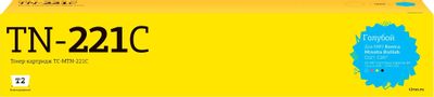 Характеристики Картридж T2 TC-MTN-221C, TC-MTN-221C, голубой / TN-221C ...