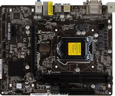 Характеристики Материнская плата ASROCK H81M-DGS, LGA 1150, Intel H81 ...