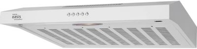 Вытяжка козырьковая OASIS PO-60W, управление кнопочное, белый – купить в Ситилинк | 1894880