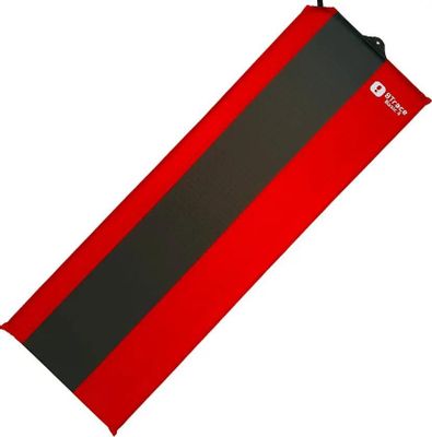 Характеристики Коврик BTrace Basic 4 надув. дл.:183см ш.:51см тол.:3.8см красный/серый (M0222 ...