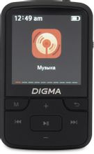 MP3 плеер Digma Z5 BT flash 16ГБ черный – купить в Ситилинк | 1932072