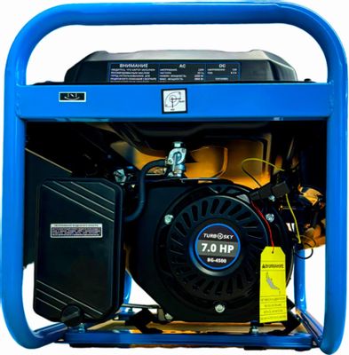 Характеристики Бензиновый генератор TURBOSKY BG-4000, 220/12 В, 3.5кВт ...