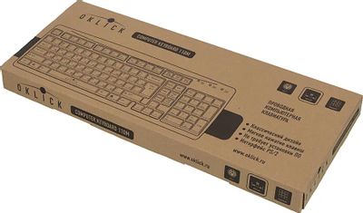 Отзывы на Клавиатура Oklick 110M, PS/2, черный [1001r] в интернет ...