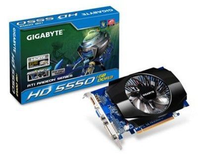Обзор товара видеокарта GIGABYTE AMD Radeon HD 5550 1ГБ DDR3, Ret [gv ...