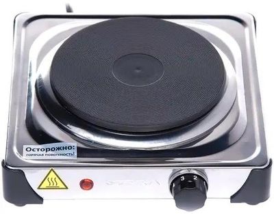 Обзор товара плита Электрическая Supra HS-110 нержавеющая сталь ...
