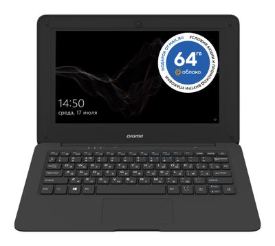 Ноутбук Digma EVE 10 A200 ES1052EW, 10.1", Intel Atom X5 Z8350 1.44ГГц ...