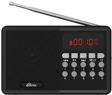 Радиоприемник Ritmix RPR-001, черный – купить в Ситилинк | 1976185