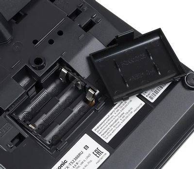 Проводной телефон Panasonic KX-TS2388RUB, черный – купить в Ситилинк ...