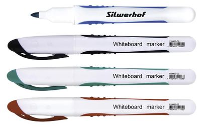 Обзор товара набор маркеров для досок Silwerhof INTENS, 4 цвет ...