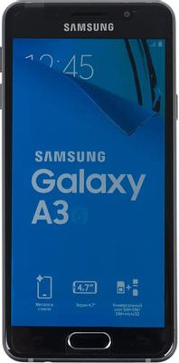 Смартфон Samsung Galaxy A3 (2016) SM-A310F, черный – купить в Ситилинк ...