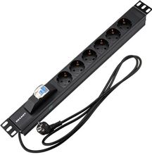 Отзывы на Блок распределения питания REXANT (04-0103-1) гор.размещ. 6x CEE7/4 базовые 16 в ...