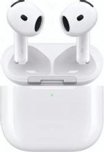Наушники Apple AirPods 4 A3054,A3058, Bluetooth, вкладыши, белый ...