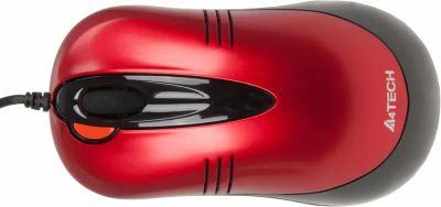 Мышь A4Tech X5-50D-1, оптическая, проводная, USB, PS/2,, красный [x5-50d-1 up (red)] – купить в ...