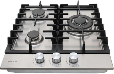 Газовая варочная панель AVEX HS 4532 X, независимая, нержавеющая сталь – купить в Ситилинк | 1744844