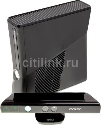 Игровая консоль Microsoft Xbox 360 +2 игры: Kinect Adventures, Joy Ride ...