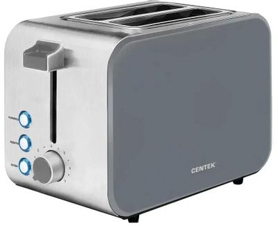 Характеристики Тостер CENTEK CT-1422, серый/стальной [ct-1422 gray ...