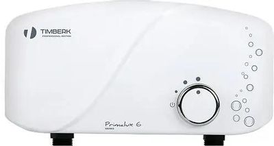 Обзор товара водонагреватель Timberk Primalux WHEL-6 OC, проточный, 5.5кВт, кран (1137562) в ...