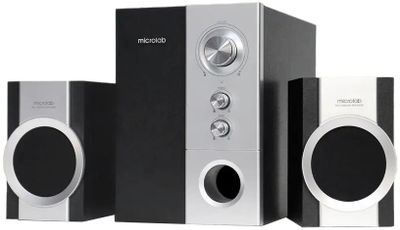 Колонки Microlab M-590, 2.1, черный – купить в Ситилинк | 2032556
