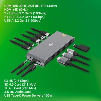 Характеристики Стыковочная станция Digma DS-590, черный (1968027 ...